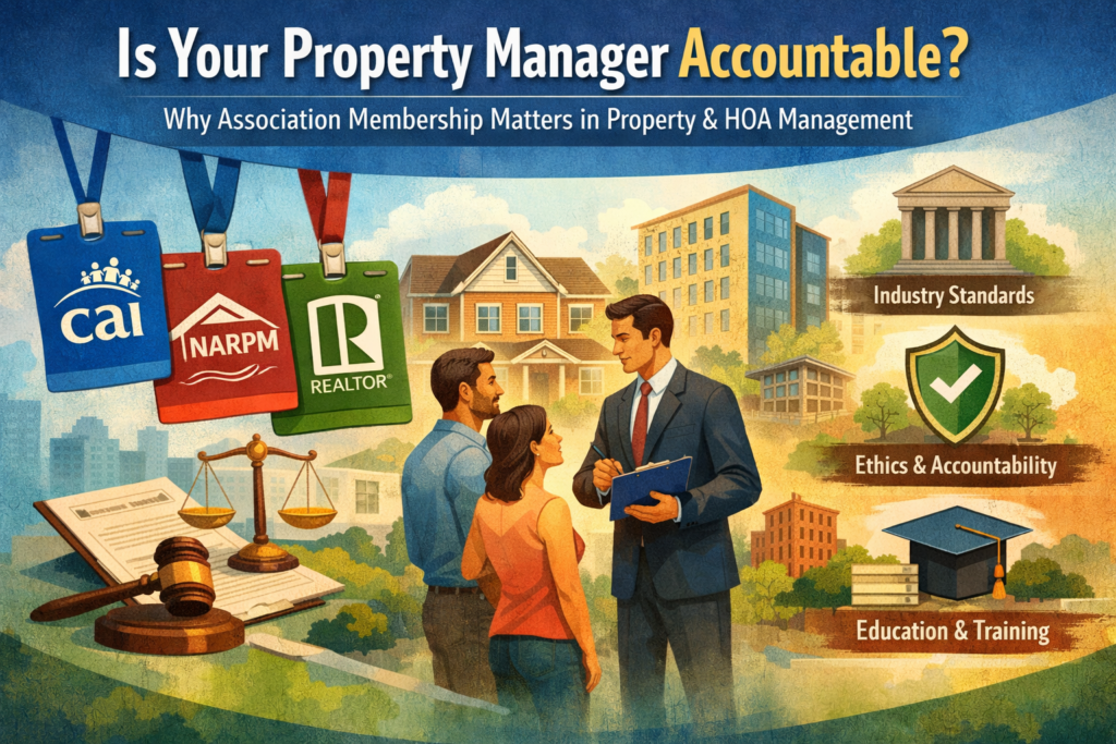 Professional Associations, Is your property manager accountable? | Apex ...